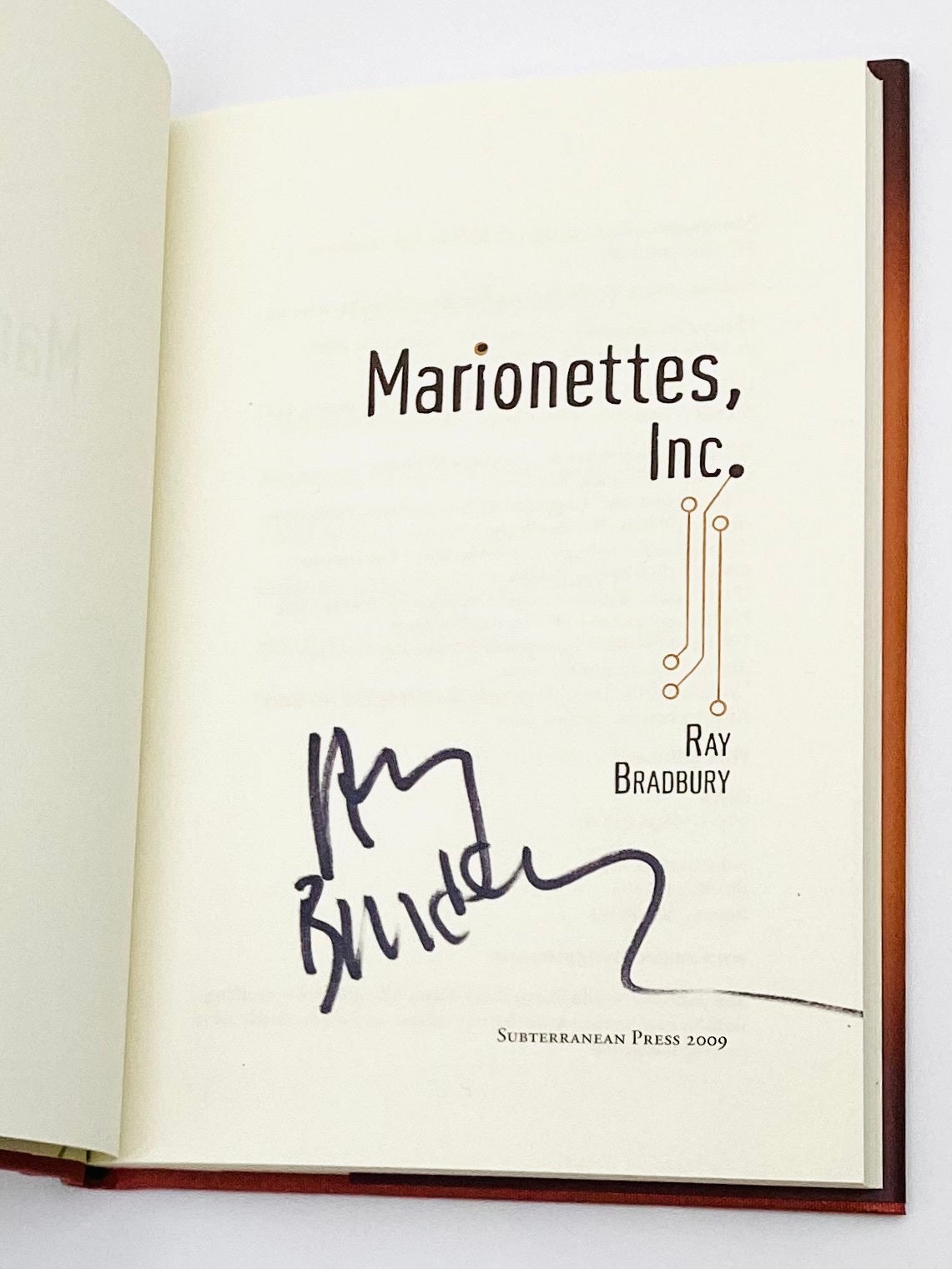 MARIONETTES, INC | Ray Bradbury | First Edition